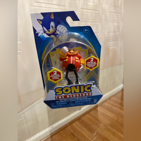 Sonic | Toys | Sonic The Hedgehog Dr Robotnik Eggman Mini Action Figure ...